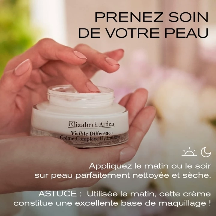 Visible Difference de Elizabeth Arden - Crème Complexe Hydratante - Incenza