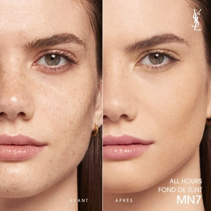 All Hours de YVES SAINT LAURENT - Fond de Teint Mat Lumineux 24h* Haute ...