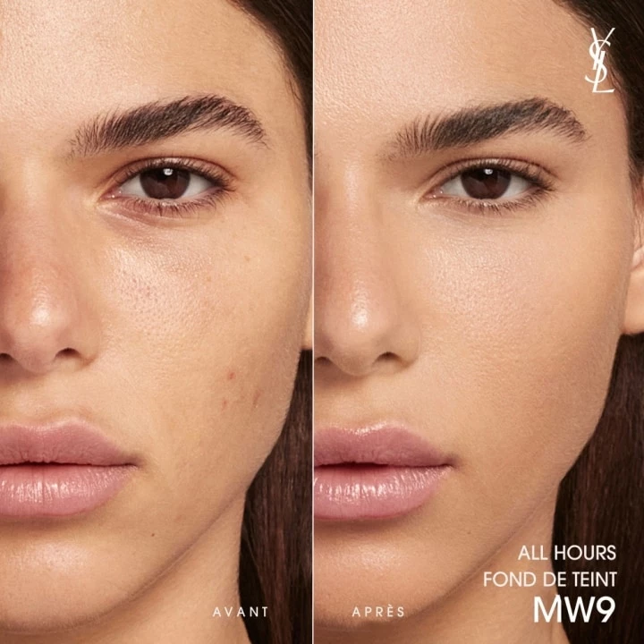 All Hours de YVES SAINT LAURENT - Fond de Teint Mat Lumineux 24h* Haute ...