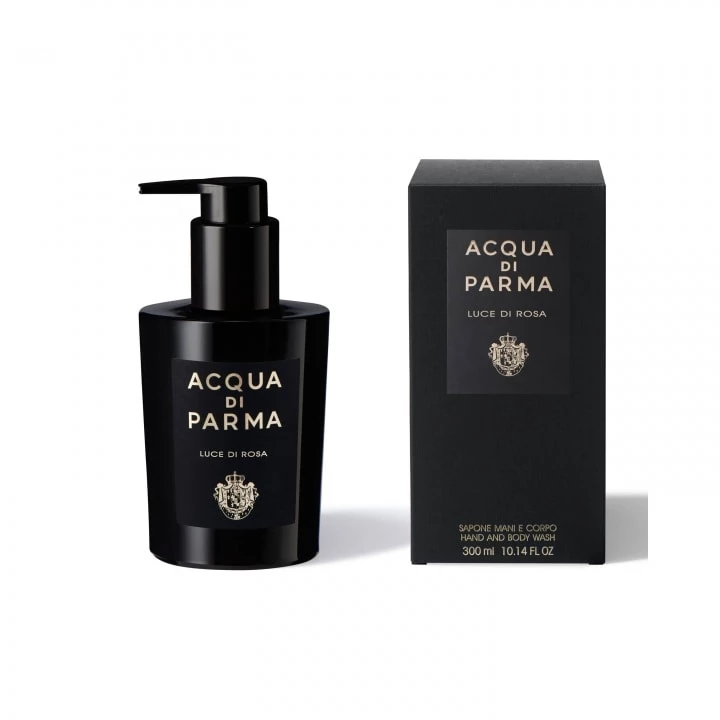Luce di Rosa de ACQUA DI PARMA - Gel Lavant pour les Mains et le Corps ...