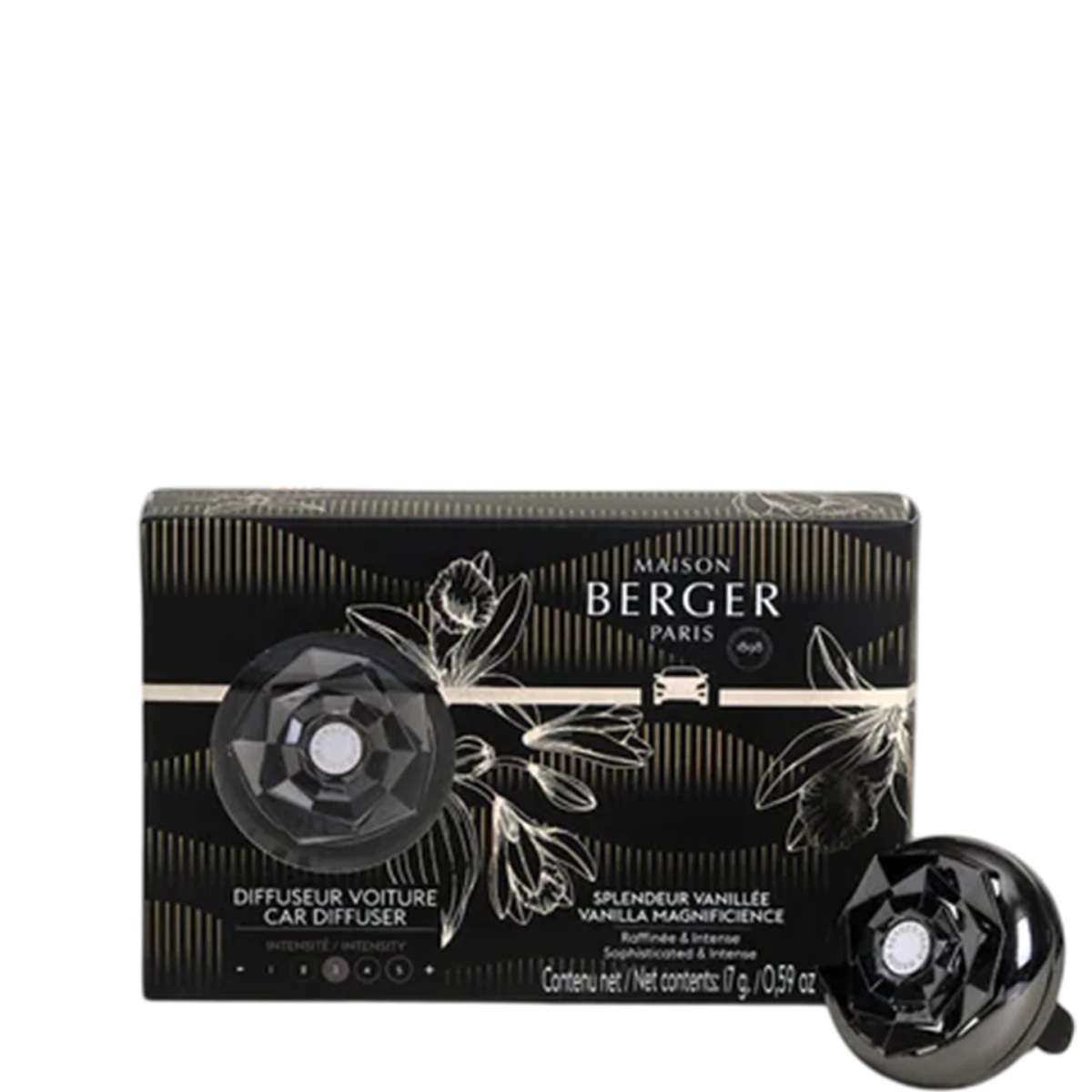 Kali Splendeur Vanillée de Maison Berger Paris - Diffuseur Voiture ...